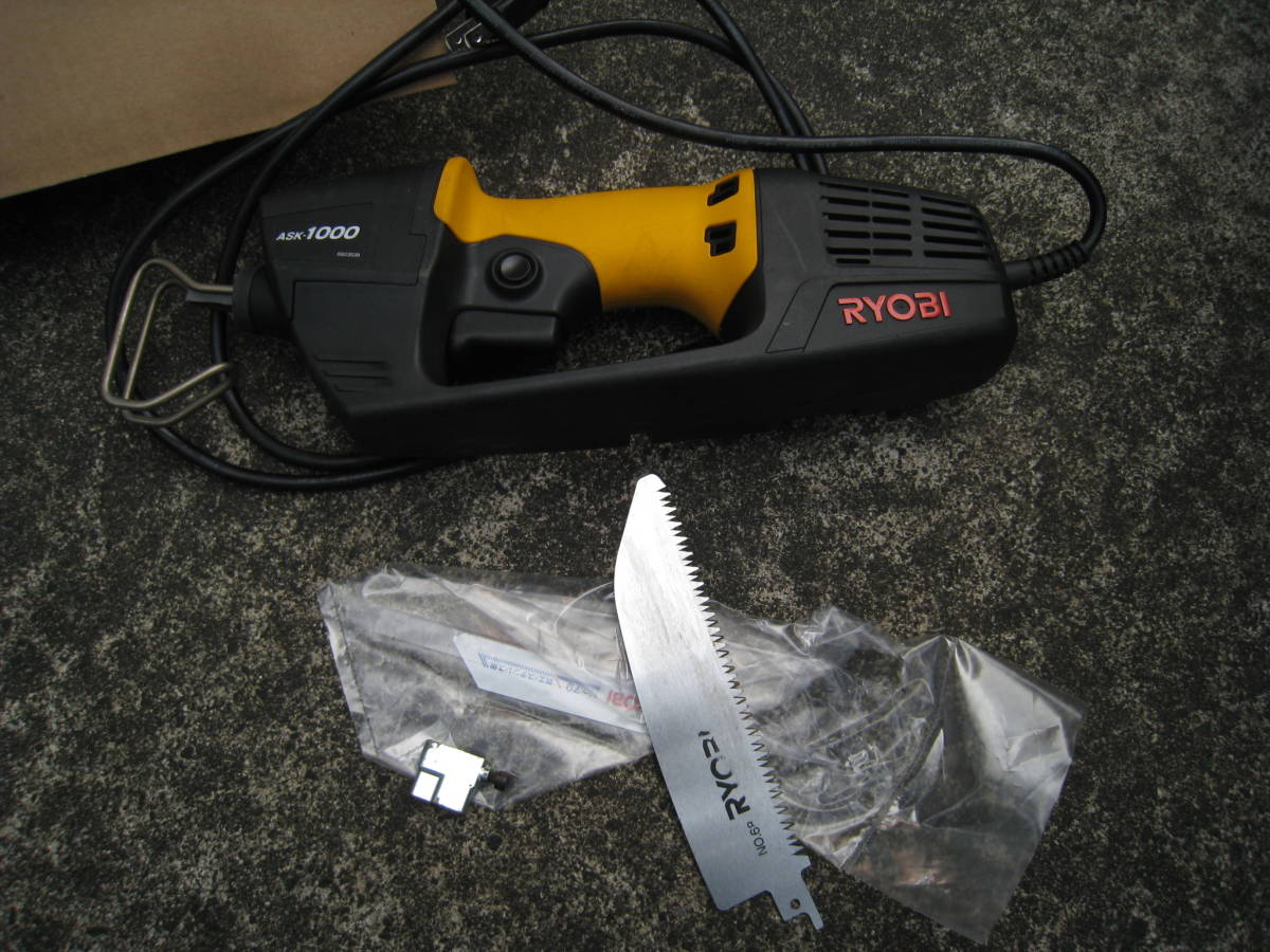 RYOBI リョービ ASK-1000(ジグソー、電気のこぎり)｜売買されたオークション情報、yahooの商品情報をアーカイブ公開 - オークファン（aucfan.com）