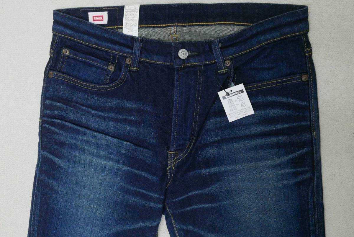 EDWIN E502R-326 W34 502 スリムテーパード インディゴ ダークユーズド 日本製 ストレッチデニム エドウィン メンズ(W34)｜売買されたオークション情報、yahooの ...
