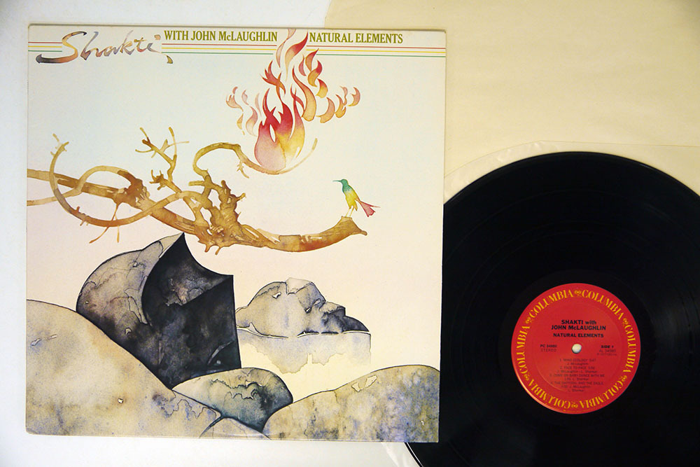 米 SHAKTI WITH JOHN MCLAUGHLIN NATURAL ELEMENTS COLUMBIA JC 34980(フュージョン ...