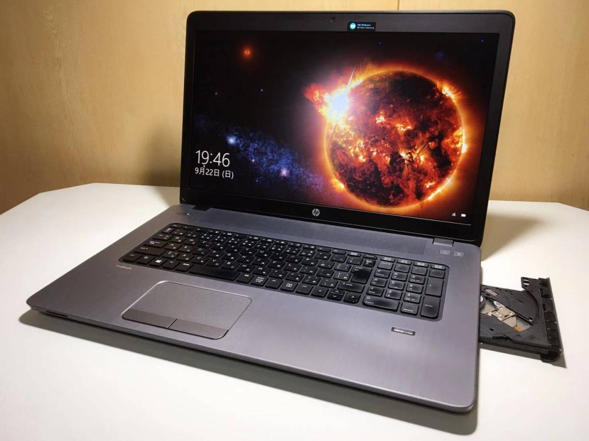 hp ProBook 470 G2 Core i7-5500U メモリ16GB SSD240GB DVDマルチ 17.3inch Radeon ...
