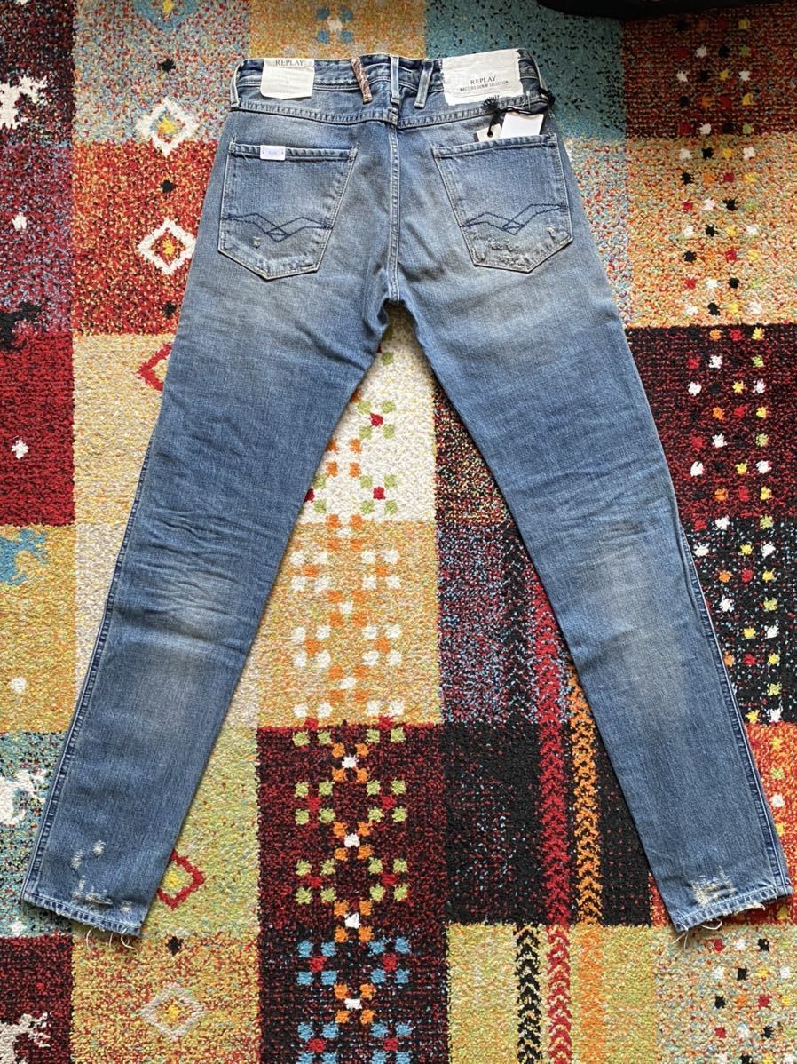 REPLAY MAESTRO ANBASS 13oz クロスハッチ コットンデニム(W30～)｜売買されたオークション情報、yahooの商品 ...