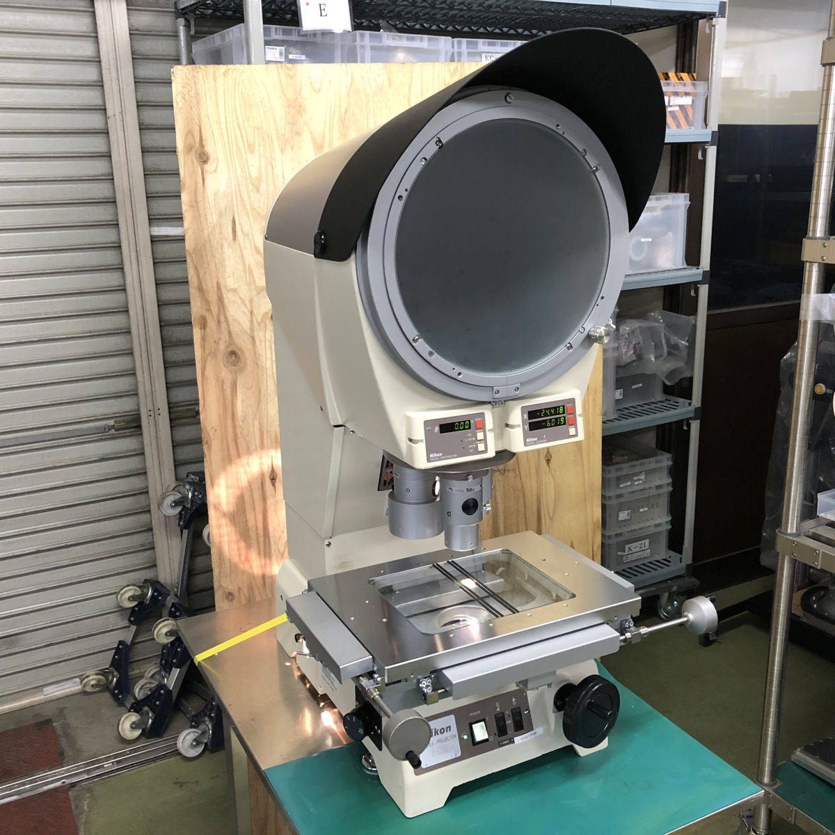 NIKON PROFILE PROJECTOR V-12B 万能投影機(電材、配電用品)｜売買されたオークション情報、yahooの商品情報を ...