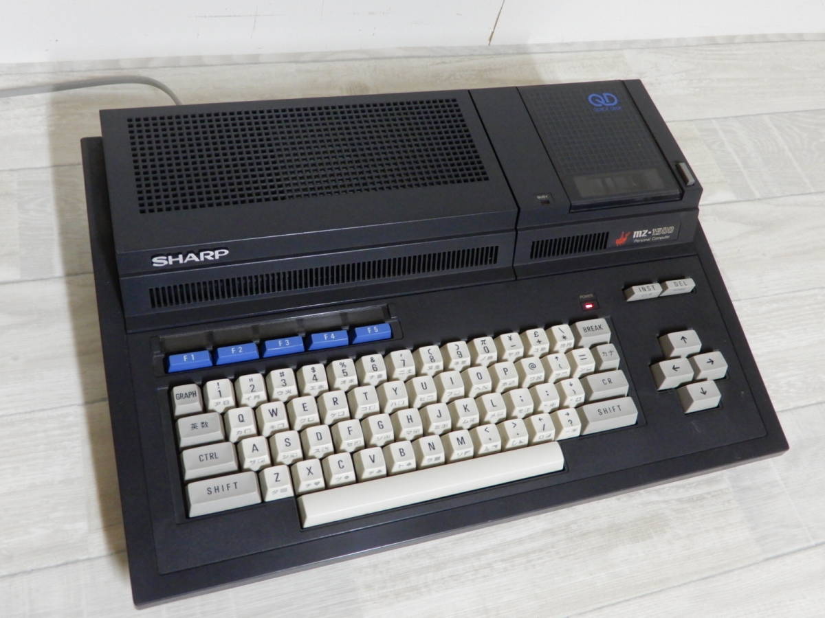 SHARP シャープ MZ-1500 パーソナルコンピューター 電源コード付き(その他)｜売買されたオークション情報、yahooの商品情報を ...