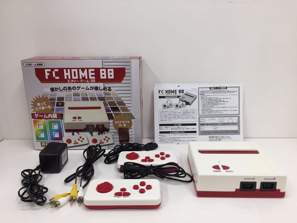 P&Kコーポレーション FC HOME 88 エフシーホーム88 ファミコン互換機 FCH-88(テレビゲーム)｜売買されたオークション情報 ...