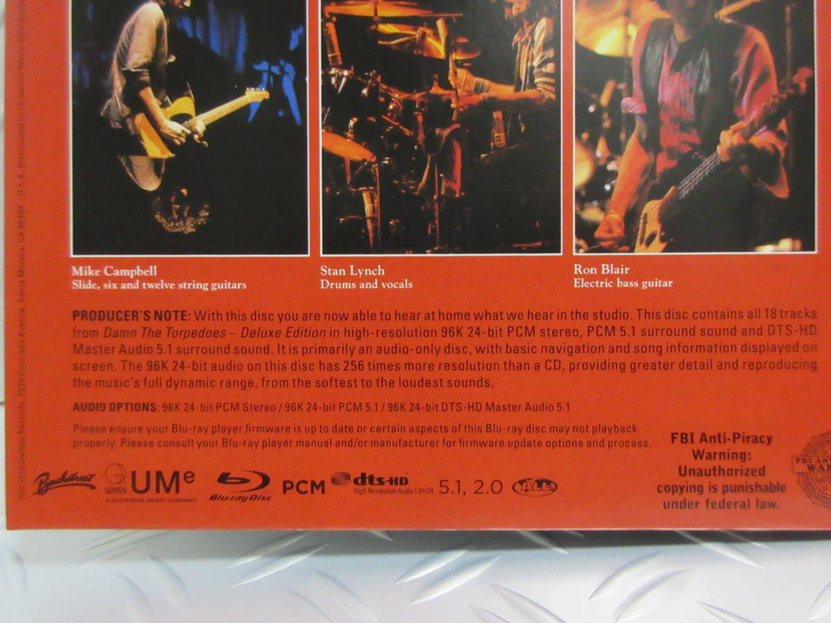 Blu-ray Audio TOM PETTY & THE HEARTBREAKERS / DAMN THE TORPEDOES トム ペティ 24bit 96kHz ハイレゾ 5.1 ...