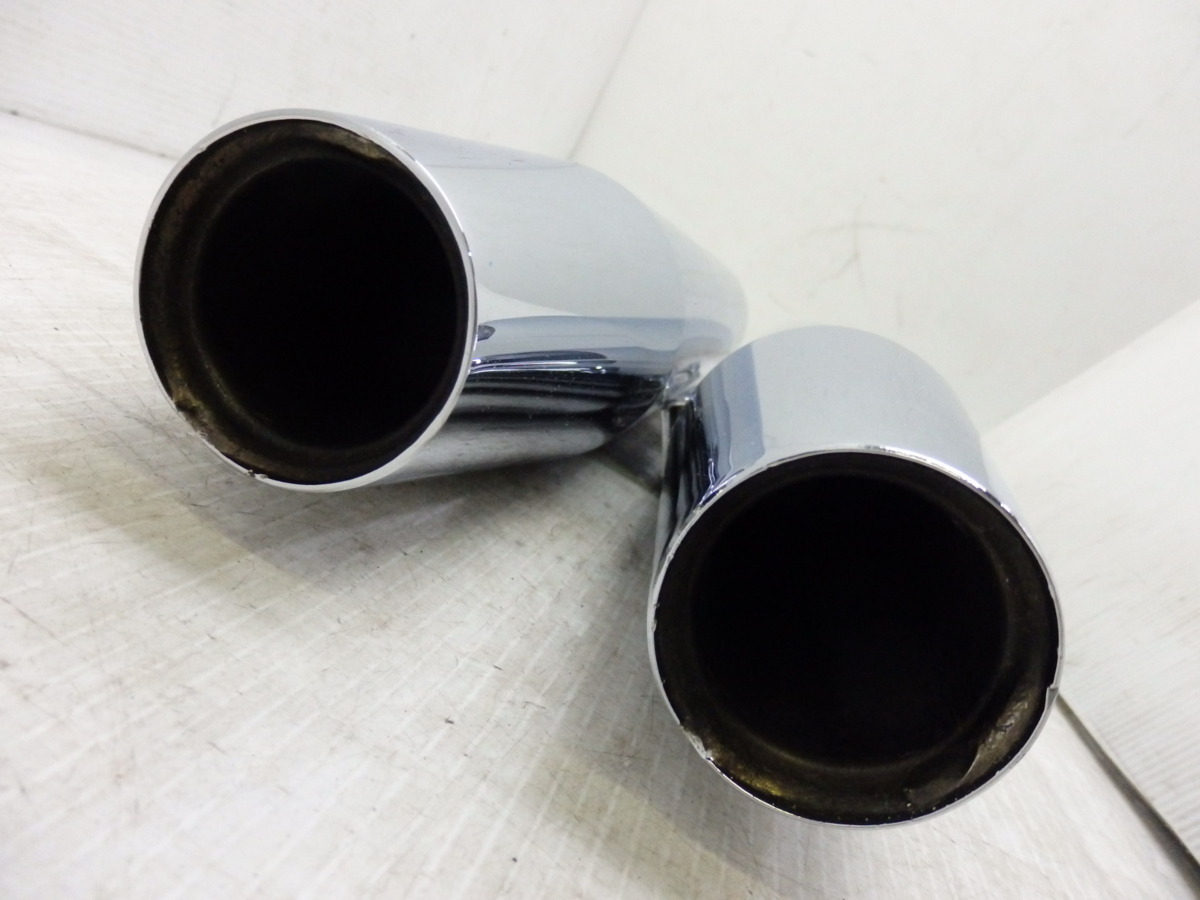 ダイナ FXDL FXD 95-16 ハーレー 純正 北米仕様 3インチ テーパー サイレンサー マフラー パンチアウト 落札 U237 ...