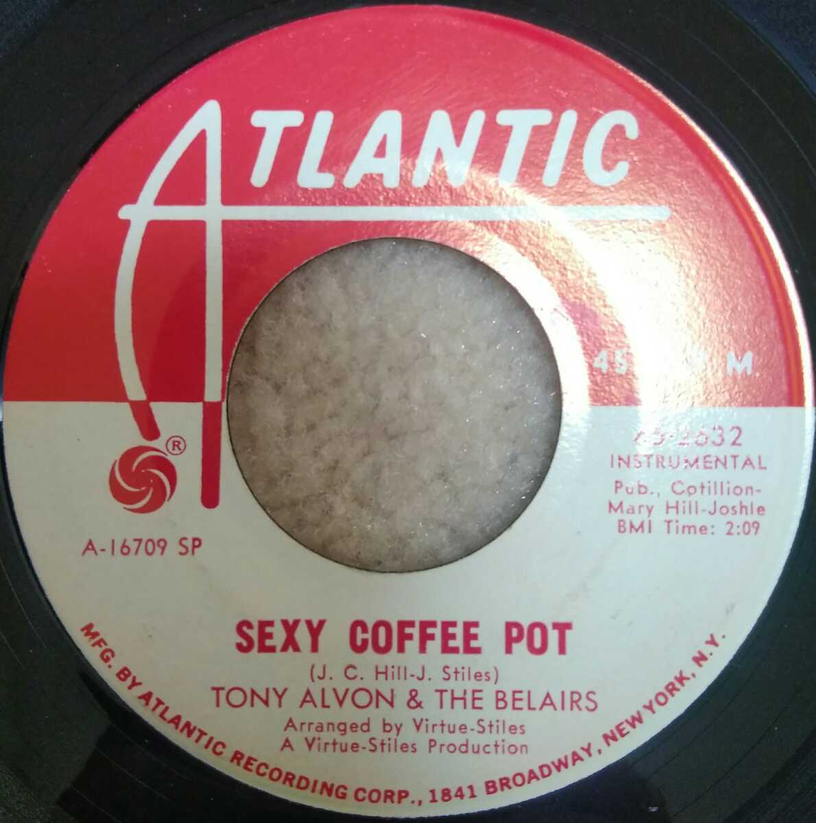 TONY ALVON & THE BELAIRS/SEXY COFFEE POT(R&B、ソウル)｜売買されたオークション情報、yahooの ...