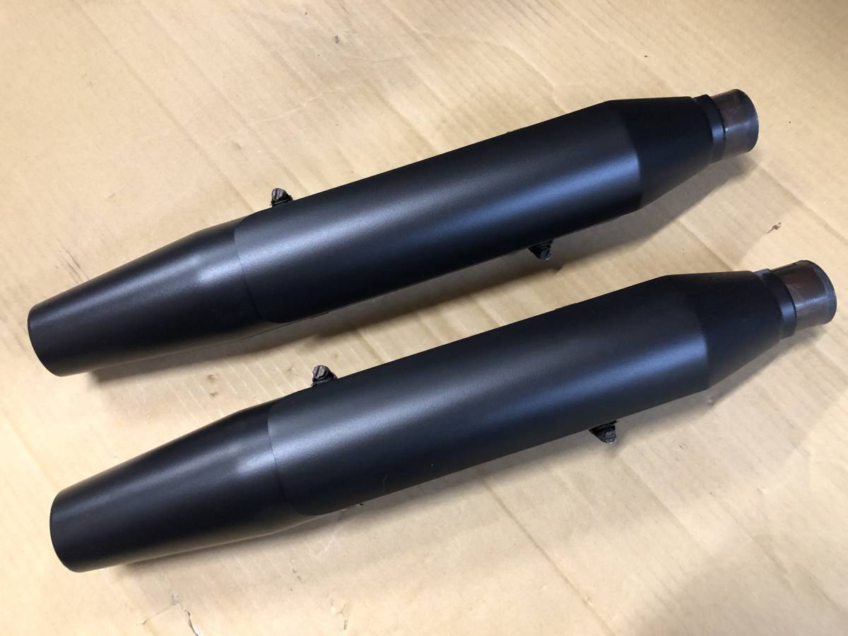 ハーレー純正 64900370 北米仕様 ブラックテーパードマフラー スポーツスター用 2014(ハーレーダビッドソン用)｜売買された ...