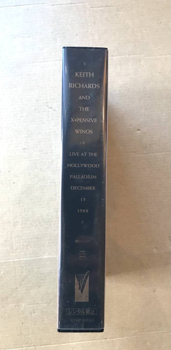 キース リチャーズ Keith Richards And The X-Pensive Winos / Live At The Hollywood Palladium VHS+T-Shirt+2 ...