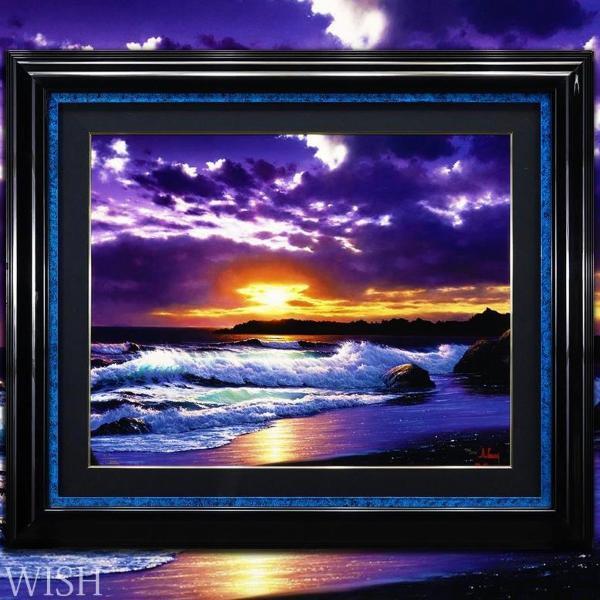 真作 WISH アンソニー キャセイ Anthony CASAY バイオレット イブニング シルクスクリーン 20号大 大作 証明シール #21043525(シルクスクリーン)｜売買された ...