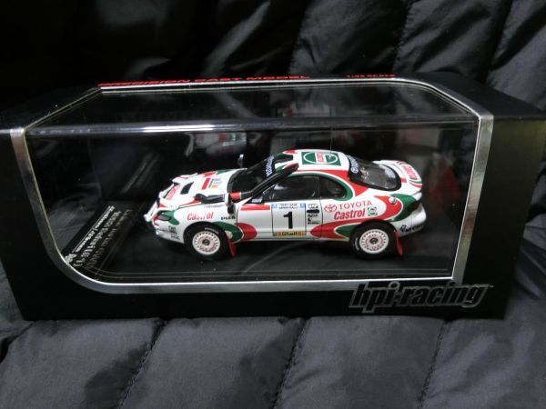 hpi-racing 1/43 トヨタ セリカ ターボ 4WD GT-FOUR ST185 #1 1993 サファリ優勝 WRC J カンク ...