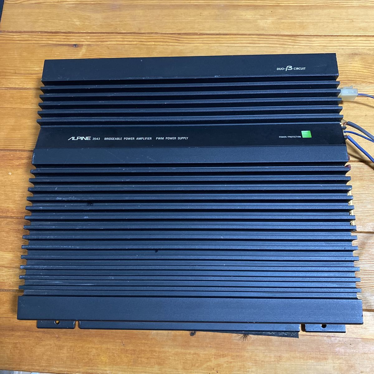 ALPINE 3543 140w×2 300w×1 アルパイン 当時物 アンプ 2ch 1ch(アンプ)｜売買されたオークション情報 ...