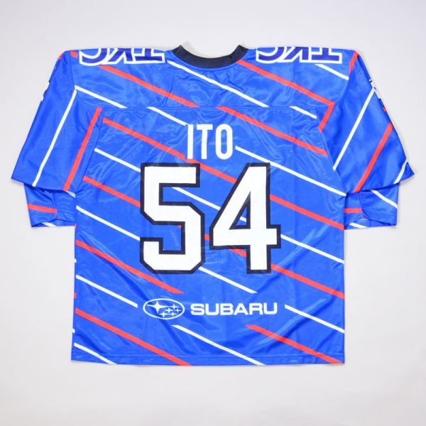 H.C.栃木日光アイスバックス #54 伊藤 剛史 2020-21 実使用 TERADA.NIK30周年記念マッチデー限定ユニフォーム(アイス ...