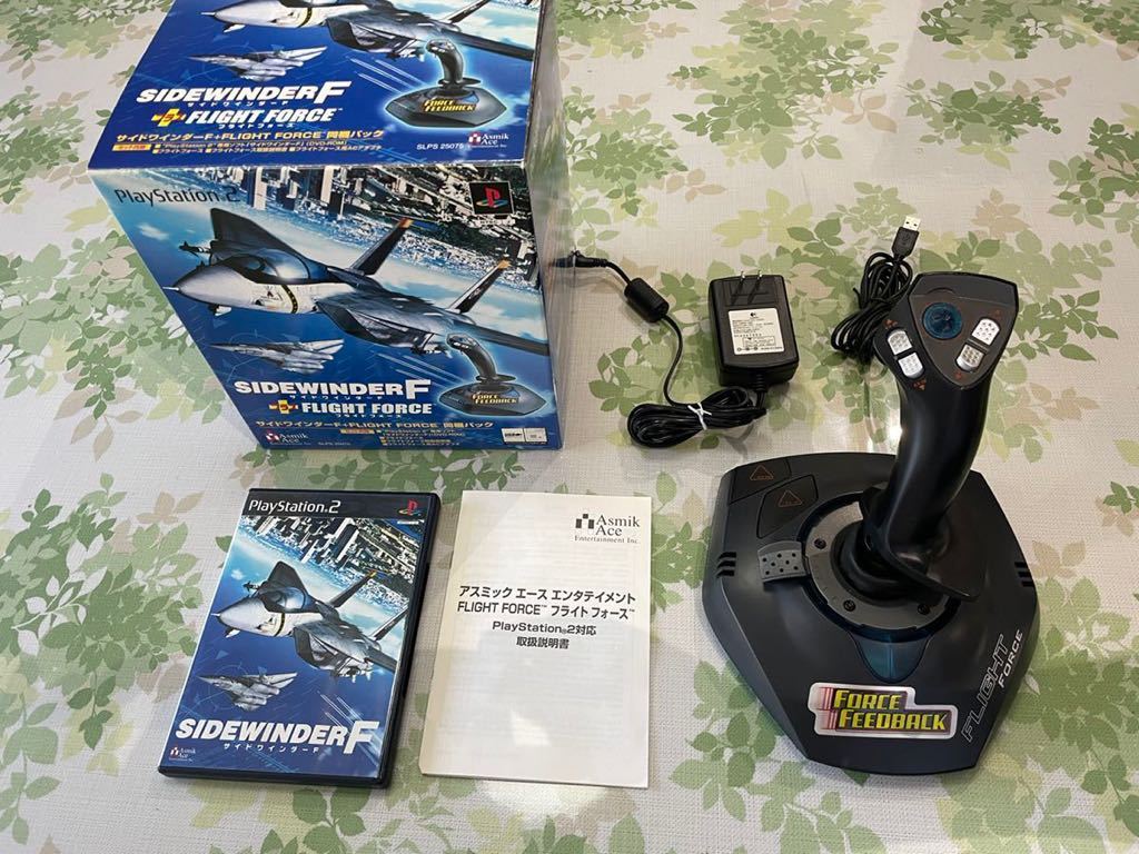 超 Logicool FLIGHT FORCE ロジクール フライトフォース + サイドワインダーF PS2(ジョイスティック)｜売買されたオークション情報、yahooの商品情報をアーカイブ ...