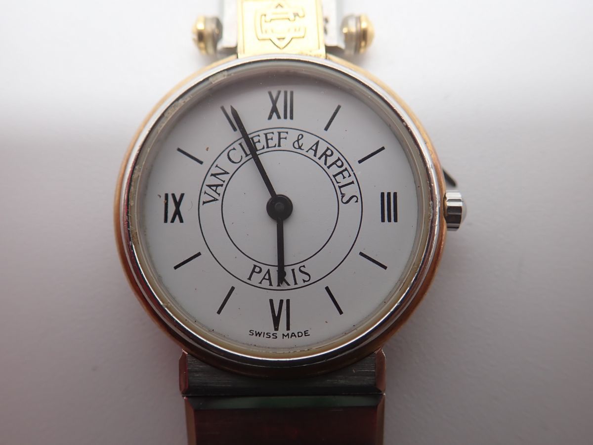 SR399-60-M VanCleef & Arpels ヴァンクリーフ&アーペル NO.22 ラ コレクション 型番：43606 クォーツレ ...