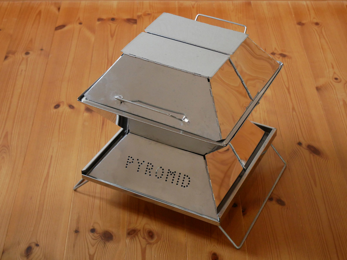 焚き火台 バーベキューに PYROMID GRILL パイロミッドグリル & スモーカーオーブン(その他)｜売買されたオークション情報 ...