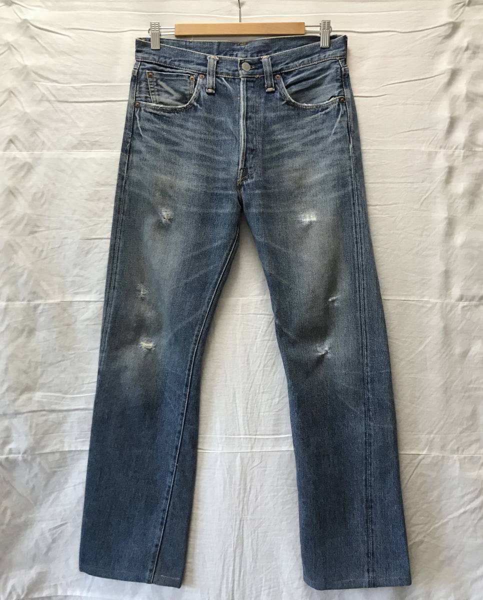 LVC LEVI'S 501XX リーバイス 47501 w33 VINTAGE CLOTHING 2003年 日本製 1947年 モデル復刻(W33)｜売買されたオークション情報、yahoo ...