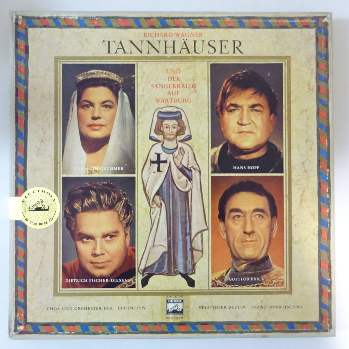 13040086; 独ELECTROLA/白金STE/4LP BOX SET ディースカウ 他 / コンヴィチュニー / ワーグナー / タンホイザー(オペラ)｜売買されたオークション情報 ...