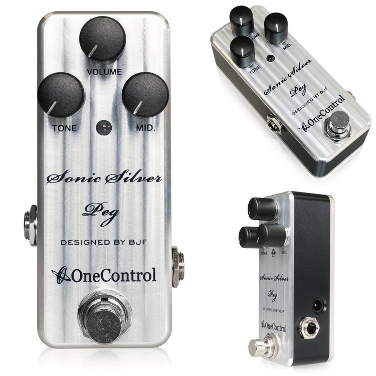 最落無し One Control Sonic Silver Peg / a35857 あの伝説のアンペグサウンドを超小型ペダルに 70s ...