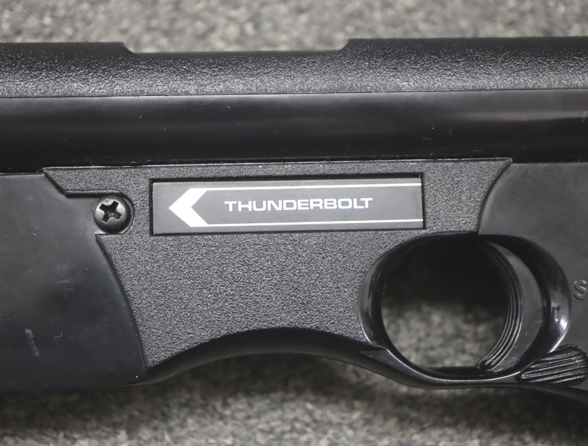 エアスポーツガン THUNDERBOLT SPECIAL MASUDAYA マスダヤ サンダーボルトスペシャル スコープ付き エアガン つづみ弾 ジャンク品｜エアガン