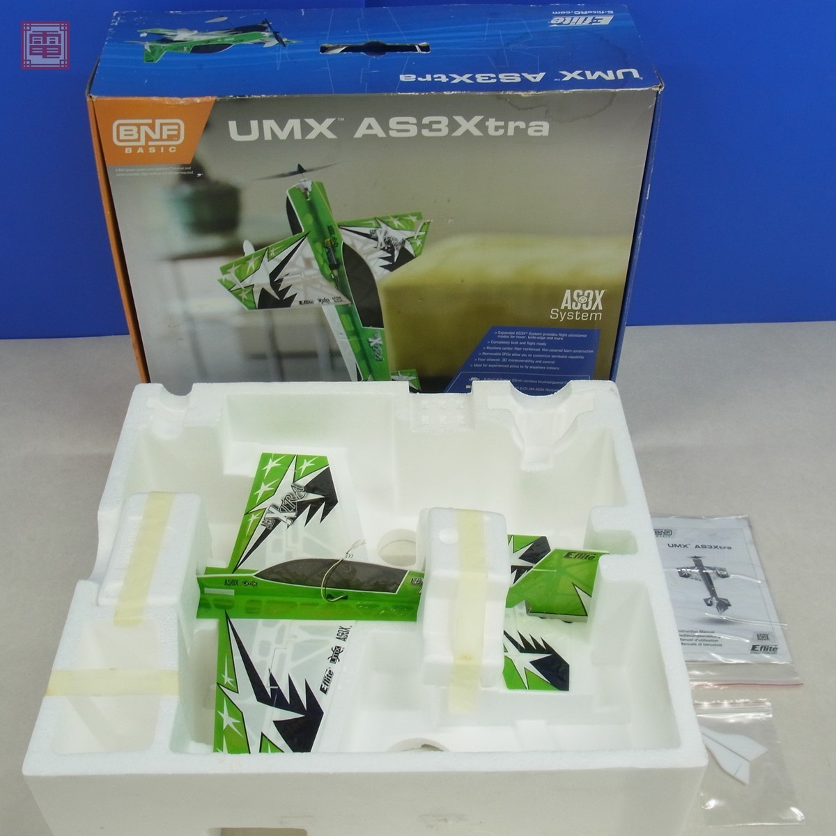 E-flite UMX AS3Xtra RC ラジコン 飛行機 欠品有 現状品 60(完成品（電動）)｜売買されたオークション情報、yahoo ...