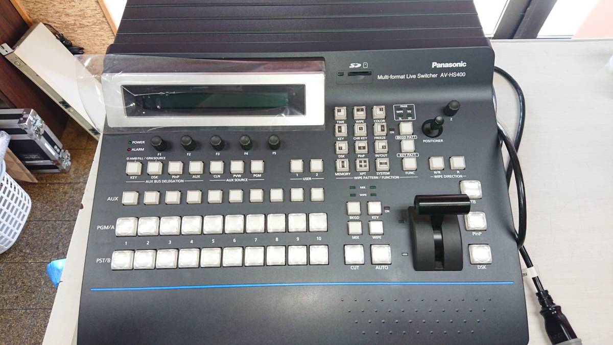 Panasonic AV-HS400 マルチフォーマット ライブスイッチャー(プロ用、業務用)｜売買されたオークション情報、yahooの商品 ...