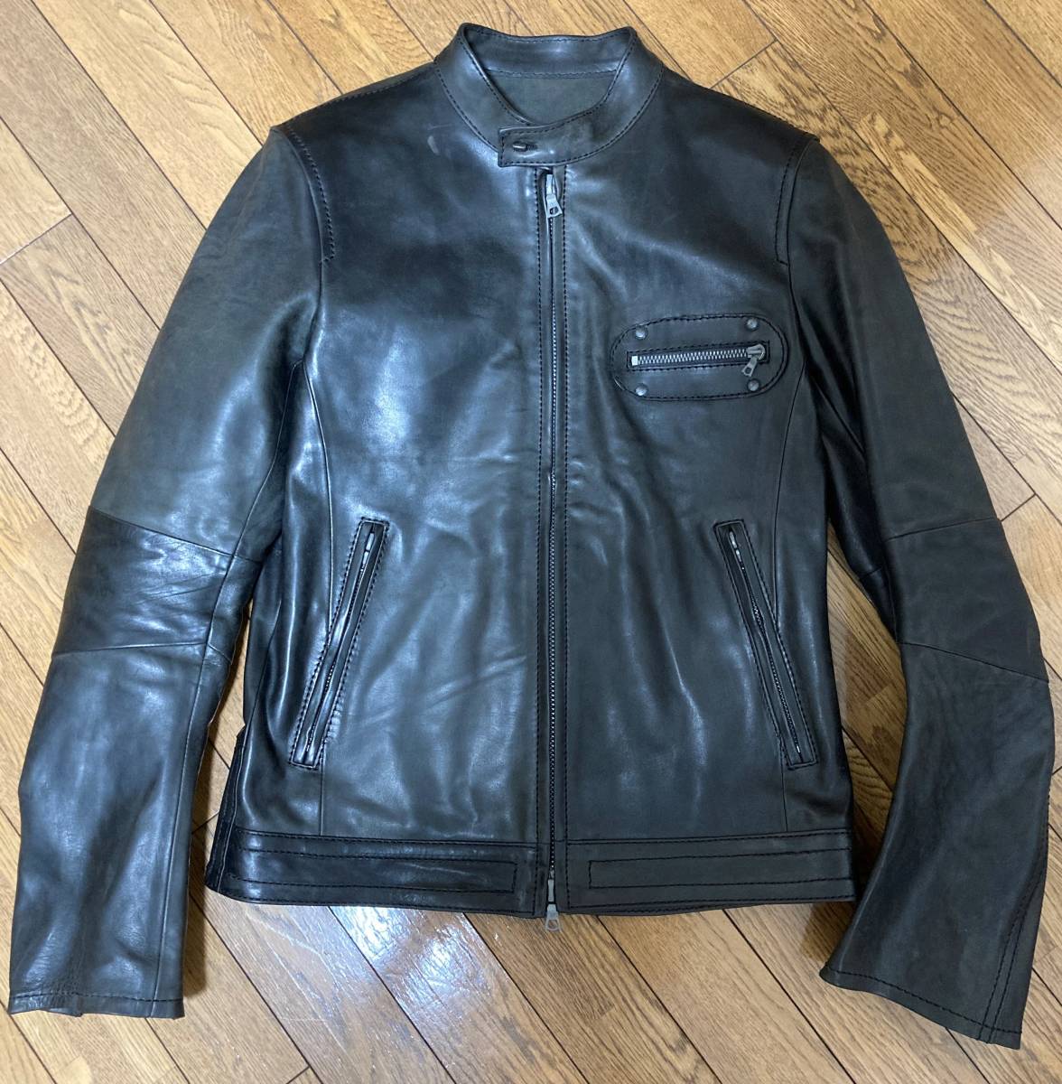 バックラッシュ GUIDI コードバン シングルライダース M グイディ backlash インカネーション イサムカタヤマ incarnation m.a+ ジャケット(バックボーン)｜売買 ...