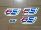 55DSLロゴステッカー 中サイズ3枚小サイズ1枚(その他)｜売買されたオークション情報、yahooの商品情報をアーカイブ公開 ...