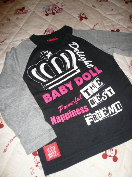 超 BABY DOLLベビードール ロンT(90（85～94cm）)｜売買されたオークション情報、yahooの商品情報をアーカイブ公開 ...