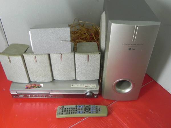 LG DVD5.1chホームシアターシステム DVHT-S23(一般)｜売買されたオークション情報、yahooの商品情報をアーカイブ公開 ...