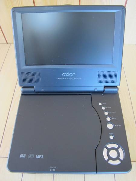 GP06 axion 7インチ ポータブルDVD AXN4709TN-BK ジャンク(ポータブルプレーヤー)｜売買されたオークション情報、yahooの商品情報をアーカイブ公開 - オークファン ...