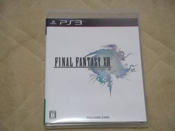 PS3 FINAL FANTASY XIII ファイナルファンタジー13 送料無(PS3ソフト)｜売買されたオークション情報、yahooの商品情報をアーカイブ公開 - オークファン ...