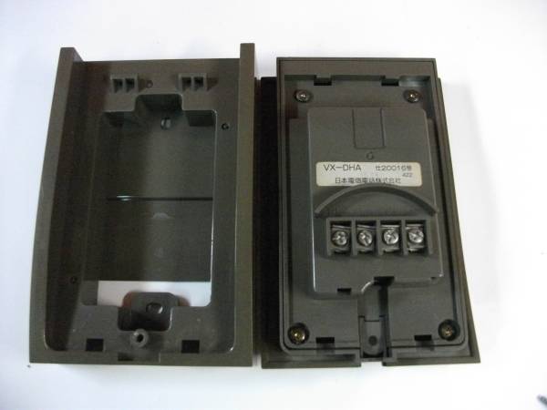 NTT VX-DHA E-VXドアホンA 露出型 98.04(NTT)｜売買されたオークション情報、yahooの商品情報をアーカイブ公開 - オークファン（aucfan.com）