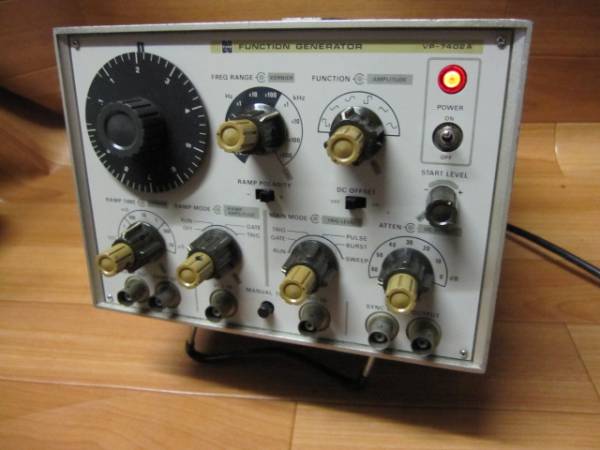 NationalナショナルFUNCTION GENERATOR/VP-7402A(その他)｜売買されたオークション情報、yahooの商品情報をアーカイブ公開 - オークファン（aucfan.com）