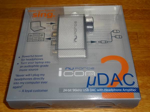 NuForce icon udac2/sil USB DACヘッドホンアンプ(ヘッドフォンアンプ)｜売買されたオークション情報、yahooの商品情報をアーカイブ公開 - オークファン ...