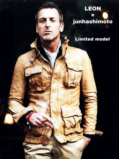 junhashimoto LEON レザージャケット WJK AKM TMT ワコマリア LV(ジャンパー、ブルゾン)｜売買されたオークション情報、yahooの商品情報をアーカイブ公開 ...