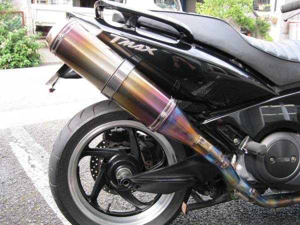 1円 MAC MRD EVR-002 T-MAX チタンマフラー 格安(マフラー本体（社外）)｜売買されたオークション情報、yahooの商品情報をアーカイブ公開 - オークファン（aucfan ...