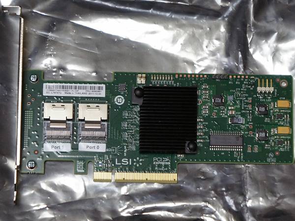 LSI MegaRaid SAS 9220-8i 6G/8Port OEM IBM M1015 新古品 2(カード)｜売買されたオークション ...