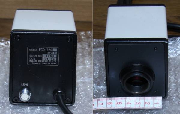 オリンパス ニコン 顕微鏡 カメラ 池上 Ikegami FCD-725 camera(顕微鏡)｜売買されたオークション情報、yahooの商品 ...