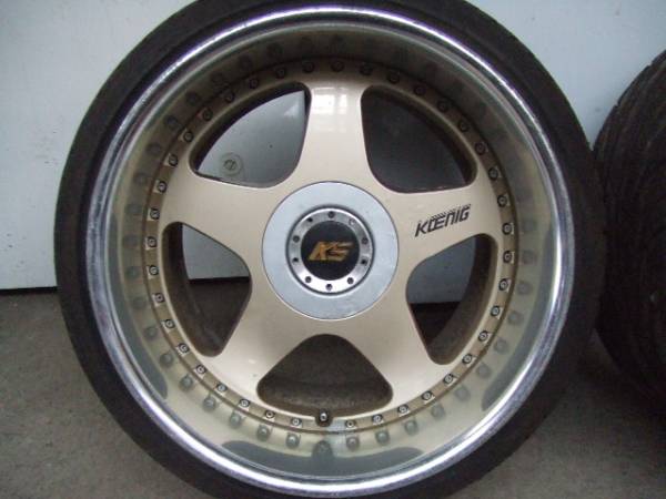 SSR KOENIG ケーニッヒ 18x13J OFF+4 285/30R18 深リム(ラジアルタイヤ)｜売買されたオークション情報 ...