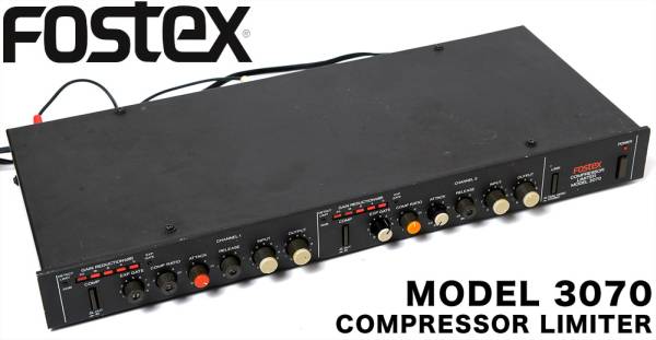 名器 FOSTEX MODEL 3070 コンプレッサー リミッター(コンプレッサー)｜売買されたオークション情報、yahooの商品情報を ...