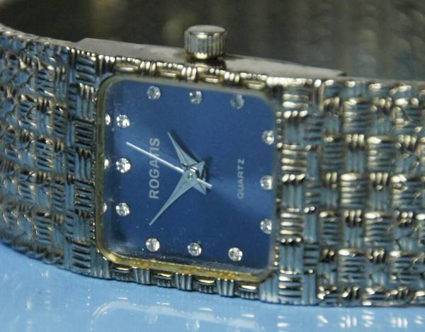 腕時計 ROGATIS QUARTZ JAPANmov 青盤 純正バンド 電池交換済(セイコー)｜売買されたオークション情報、yahooの商品情報をアーカイブ公開 - オークファン ...