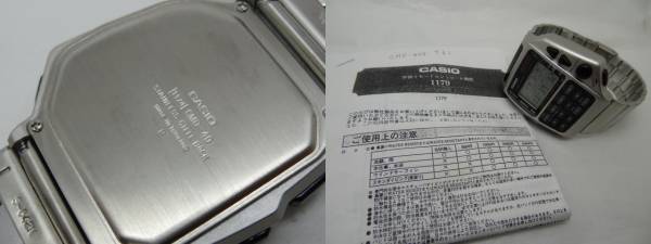CASIO 腕リモ CMD-40F-7ZT デジタル 学習リモートコントロール(データバンク)｜売買されたオークション情報、yahooの商品 ...
