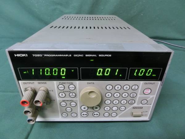 HIOKI 7020 PROGRAMMABLE DC/AC SIGNAL SOURCE 日置電機(その他)｜売買されたオークション情報 ...