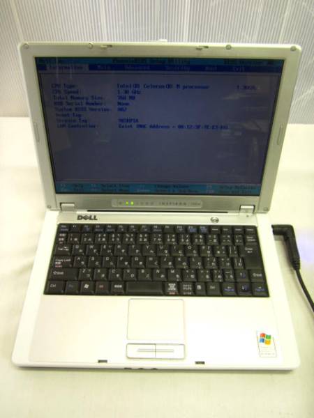 DELL INSPIRON 700m PP07S XP/Cel M 1.30GHz(13インチ未満)｜売買されたオークション情報、yahooの ...