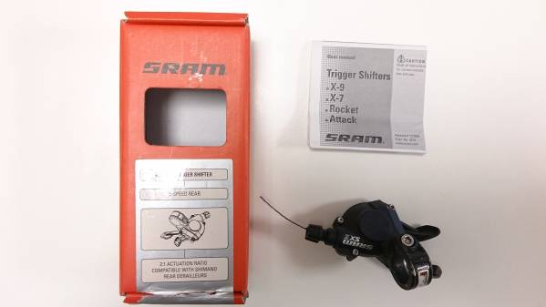 SRAM ATTACK TRIGGER SHIFTER スラムシフター 9S シマノ兼用(シフトレバー)｜売買されたオークション情報、yahooの商品情報をアーカイブ公開 - オークファン ...