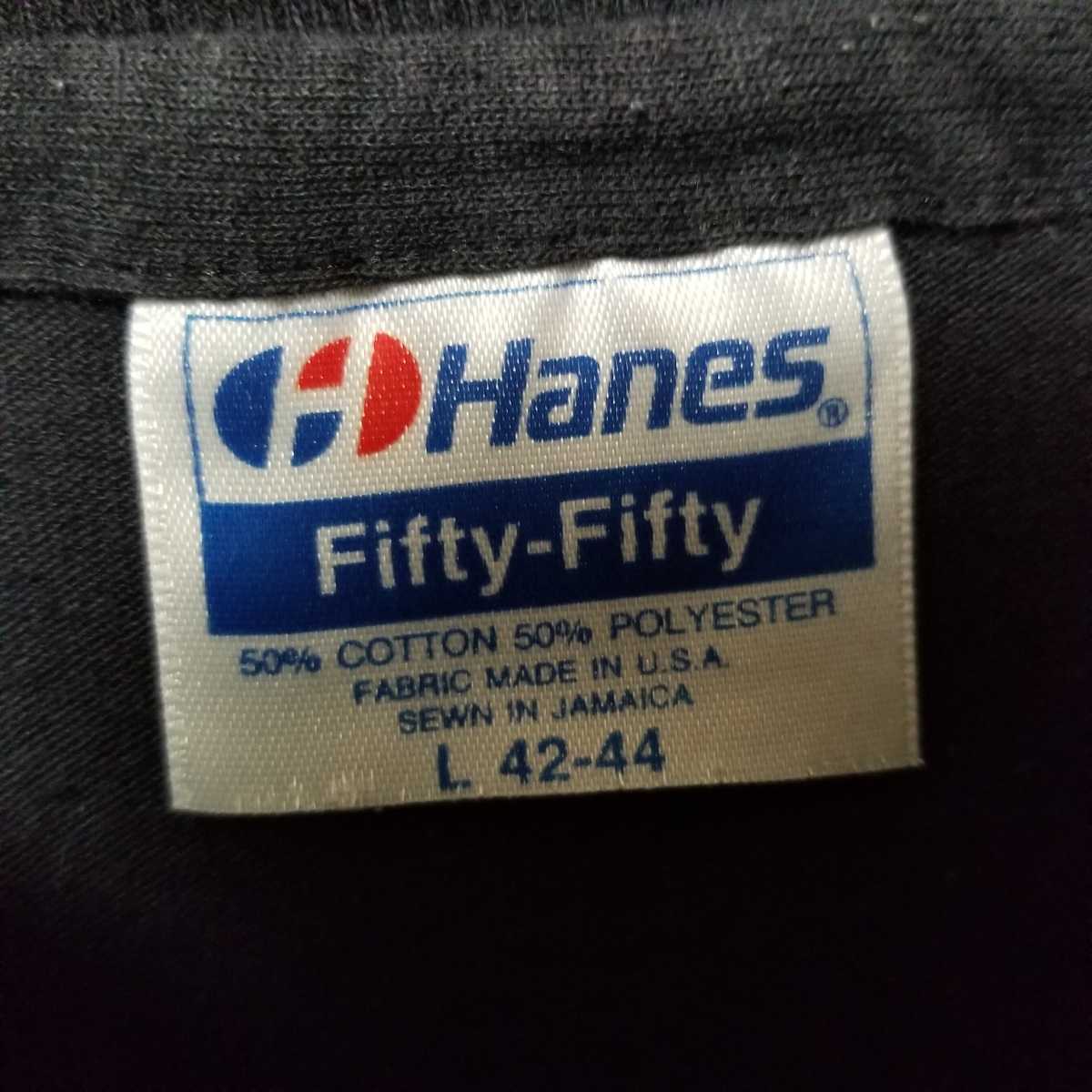 HANES ヘインズ USA製 90年代 プリントTシャツ NEW YORK CITY メンズ L 黒 ブラック ヴィンテージ 03H0101 ...