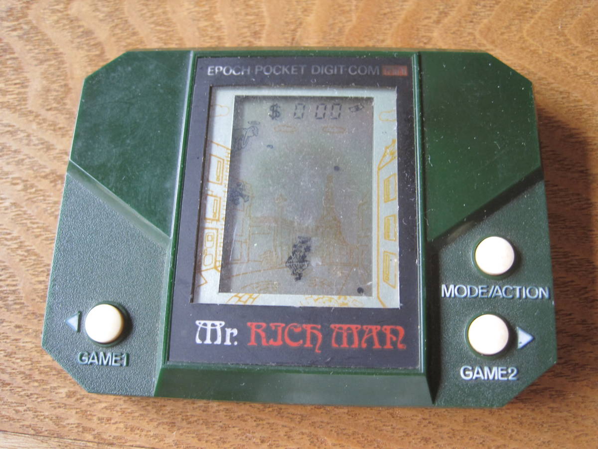 ゲームウォッチ EPOCH POCKET DIGIT-COM mini Mr.RICH MAN 1982年 送料180円(ゲームウォッチ)｜売買されたオークション情報、yahooの商品情報を ...