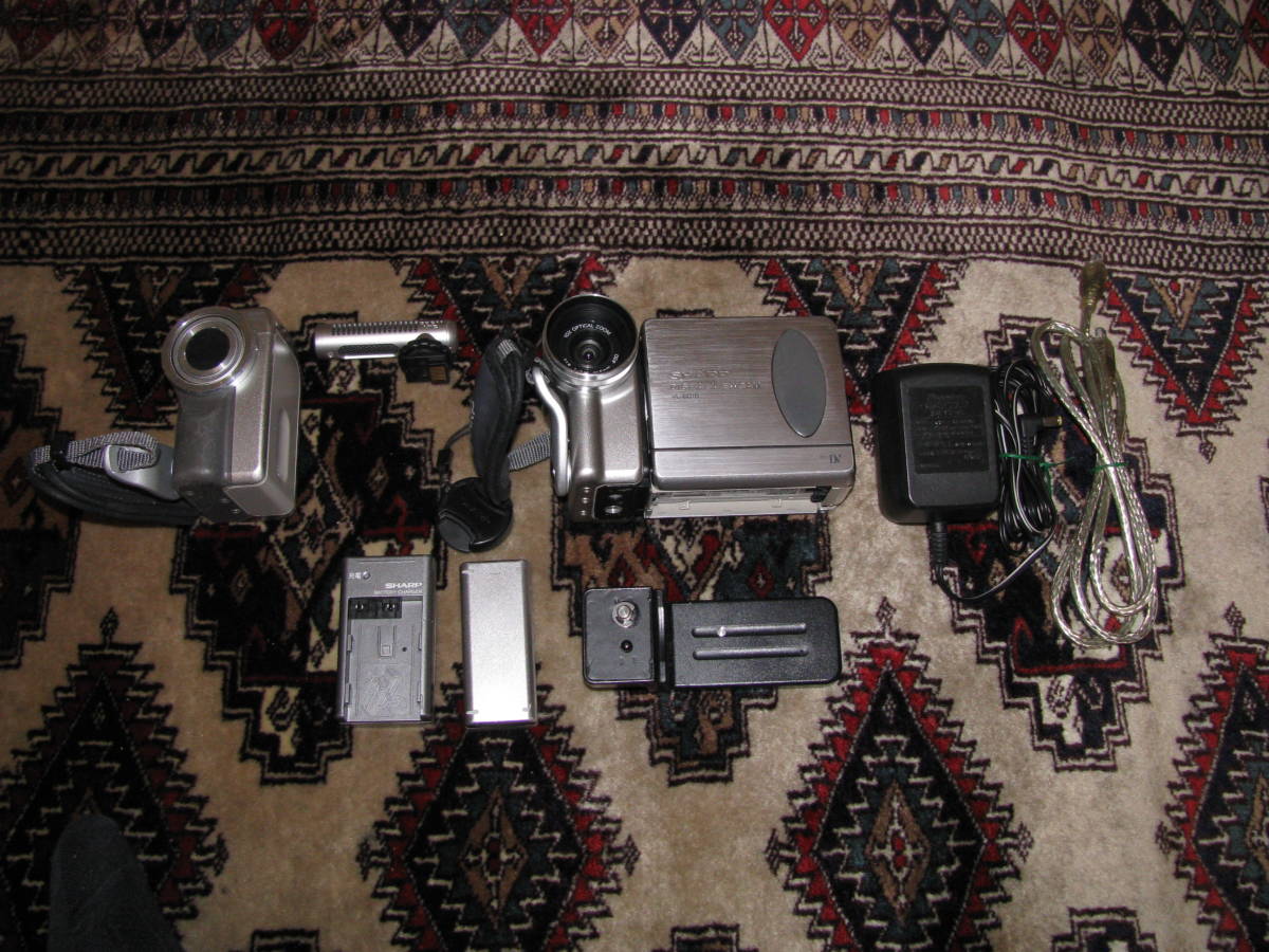 SHARP/シャープ DVカム/デジタルビデオカメラ VL-DD10 カメラユニットなど付属 ジャンク(シャープ)｜売買されたオークション情報 ...