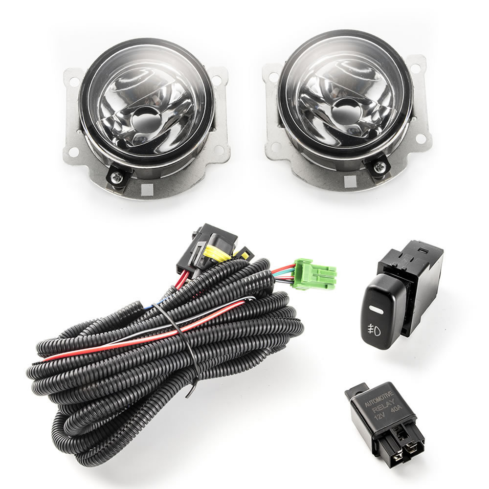 CV5W/CV1W/2W/4W デリカ D5 H19.1 後付フォグランプキット 配線セット 三菱フォグ 三菱配線 後付け 純正互換品 ...